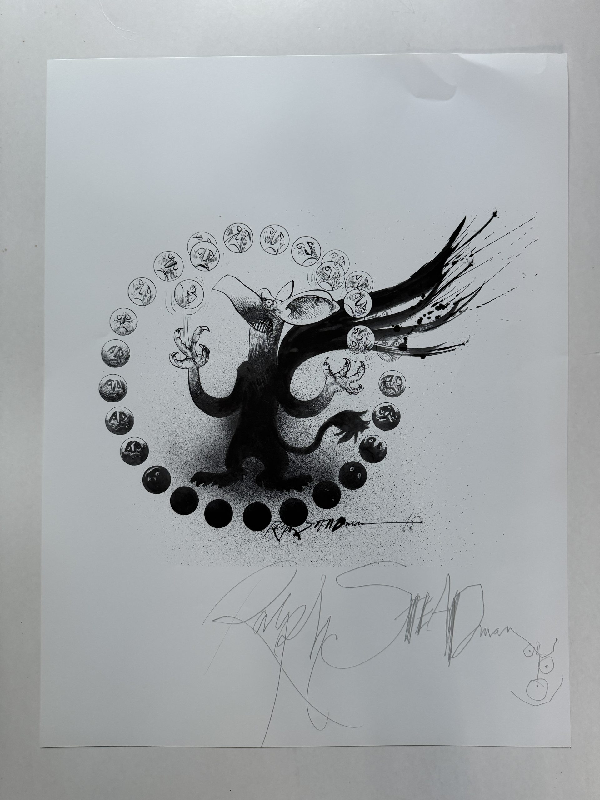 Ralph Steadman Gonzo Artist for Sale - HeadVision